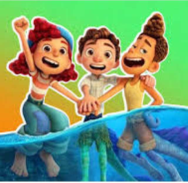 Luca, película de Pixar - Blog literario lluvia en el mar